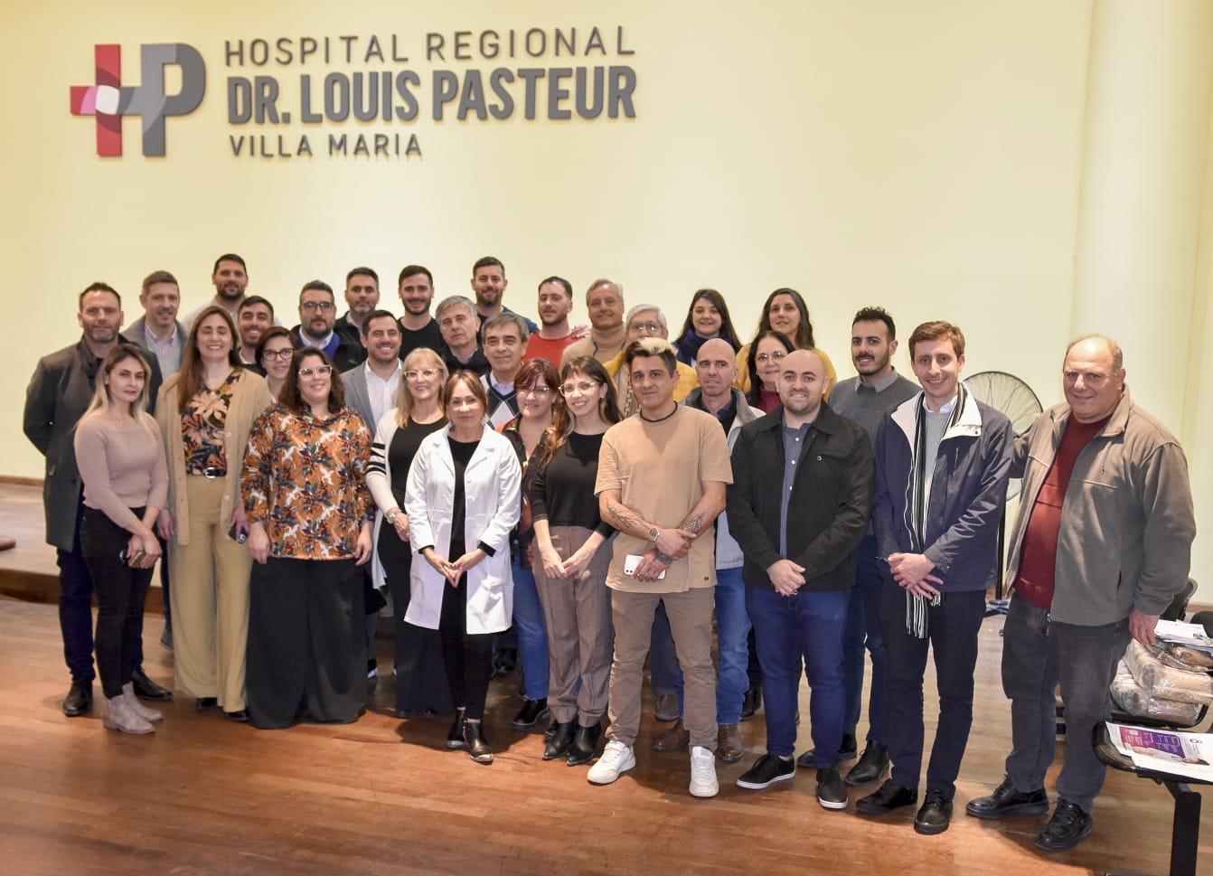 Intendentes se reunieron en el Hospital Pasteur: estrategias para ...
